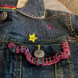 Justice | Jackets & Coats | Lisa Frank Glam Girl Denim Jacket | Poshmark